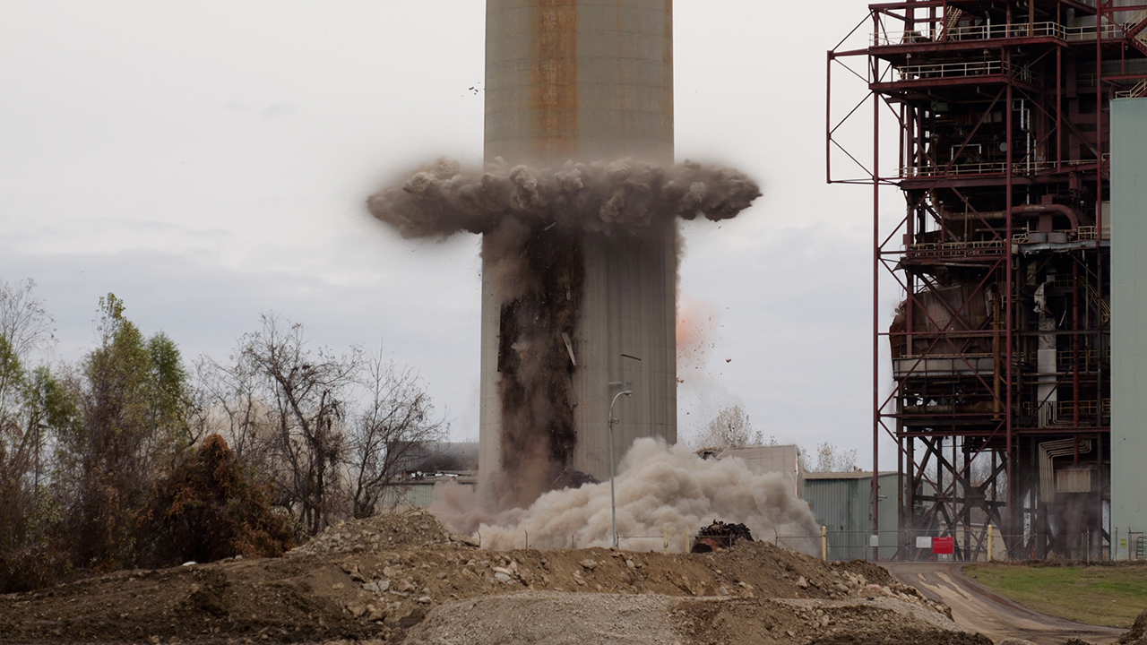 Entergy demolishes retired Baxter Wilson plant - Entergy
