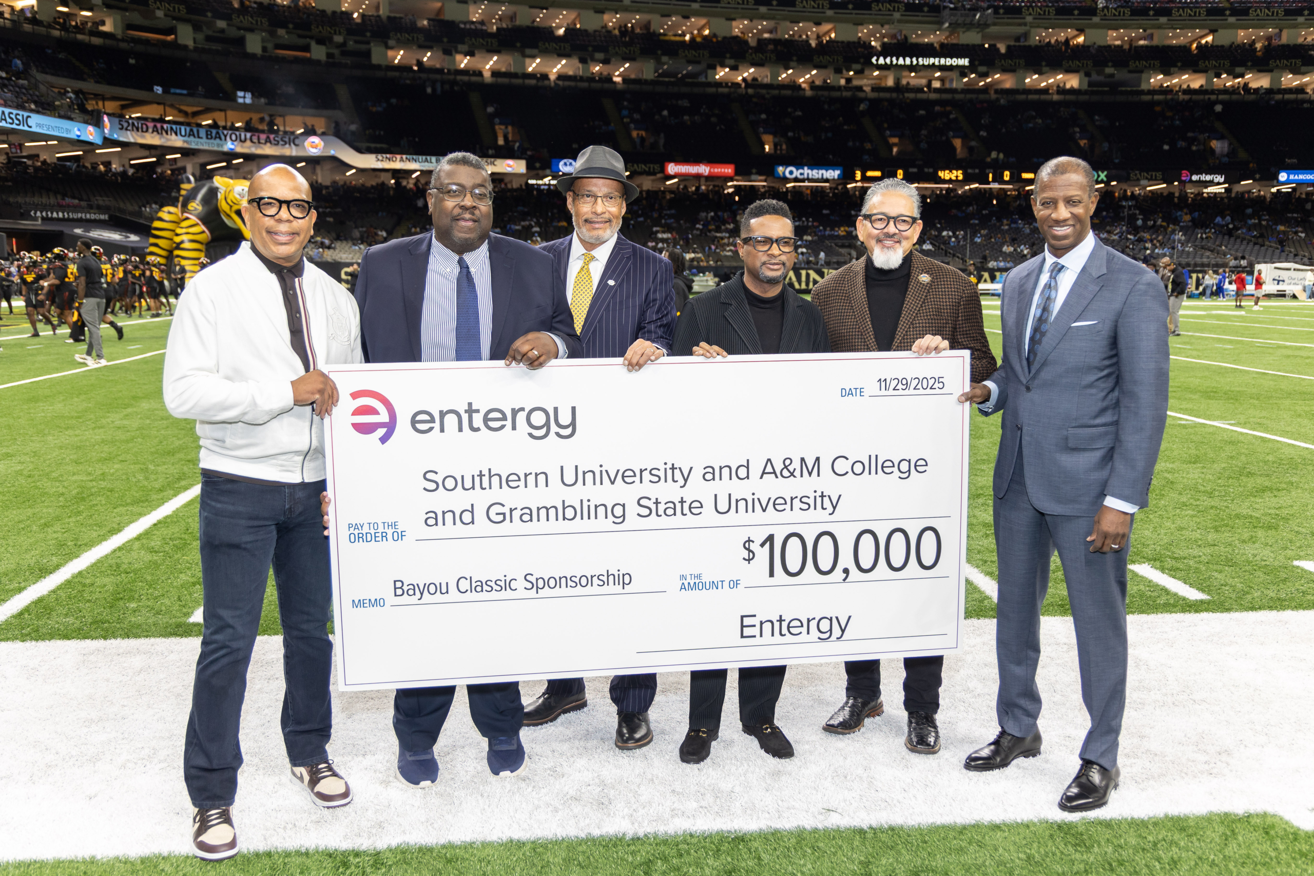 Entergy sponsors the 52nd Bayou Classic, empowering vulnerable ...