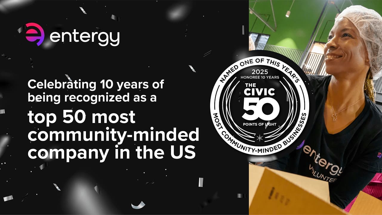Entergy recognized as Civic 50 Honoree for the 10th consecutive year ...