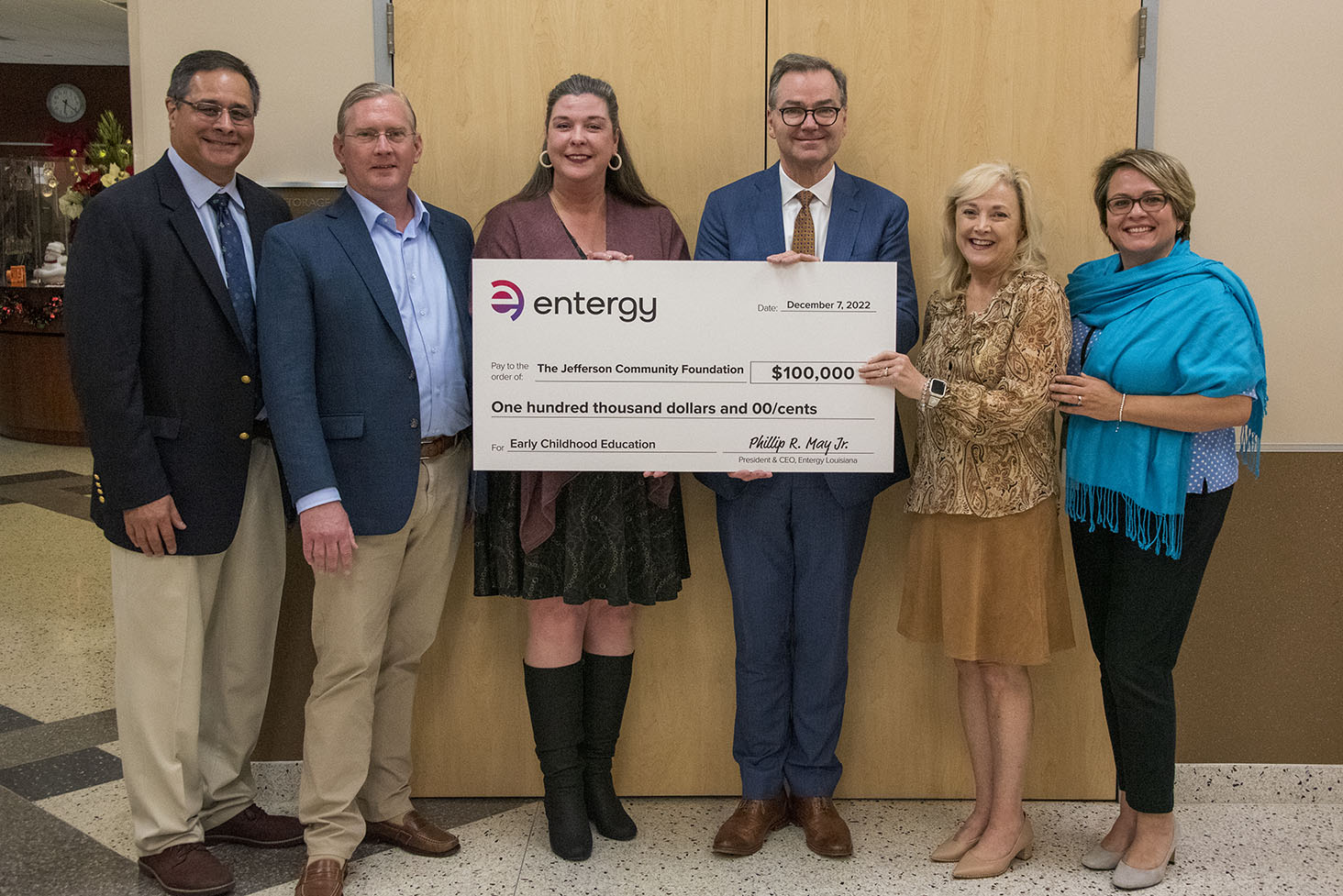 Entergy provides $100,000 grant to support early childhood education in ...