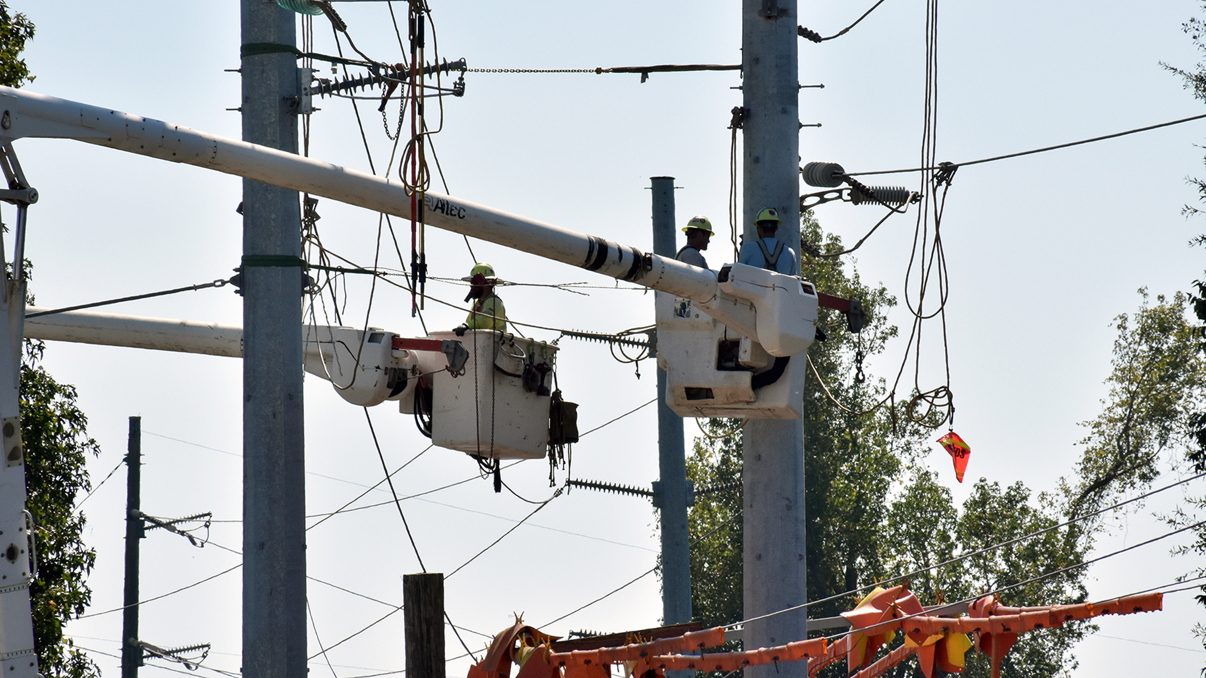 Crews make improvements to electric system serving area in and around ...
