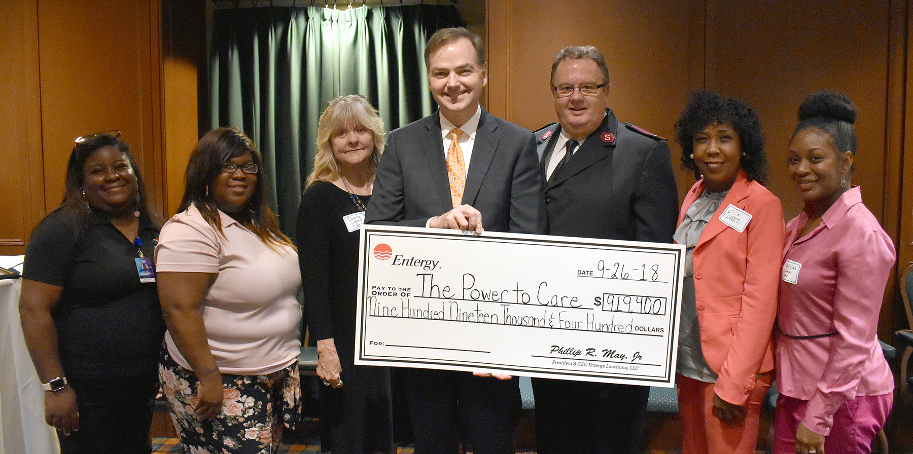 Entergy Louisiana Honors Agencies That Assist with The Power to Care ...