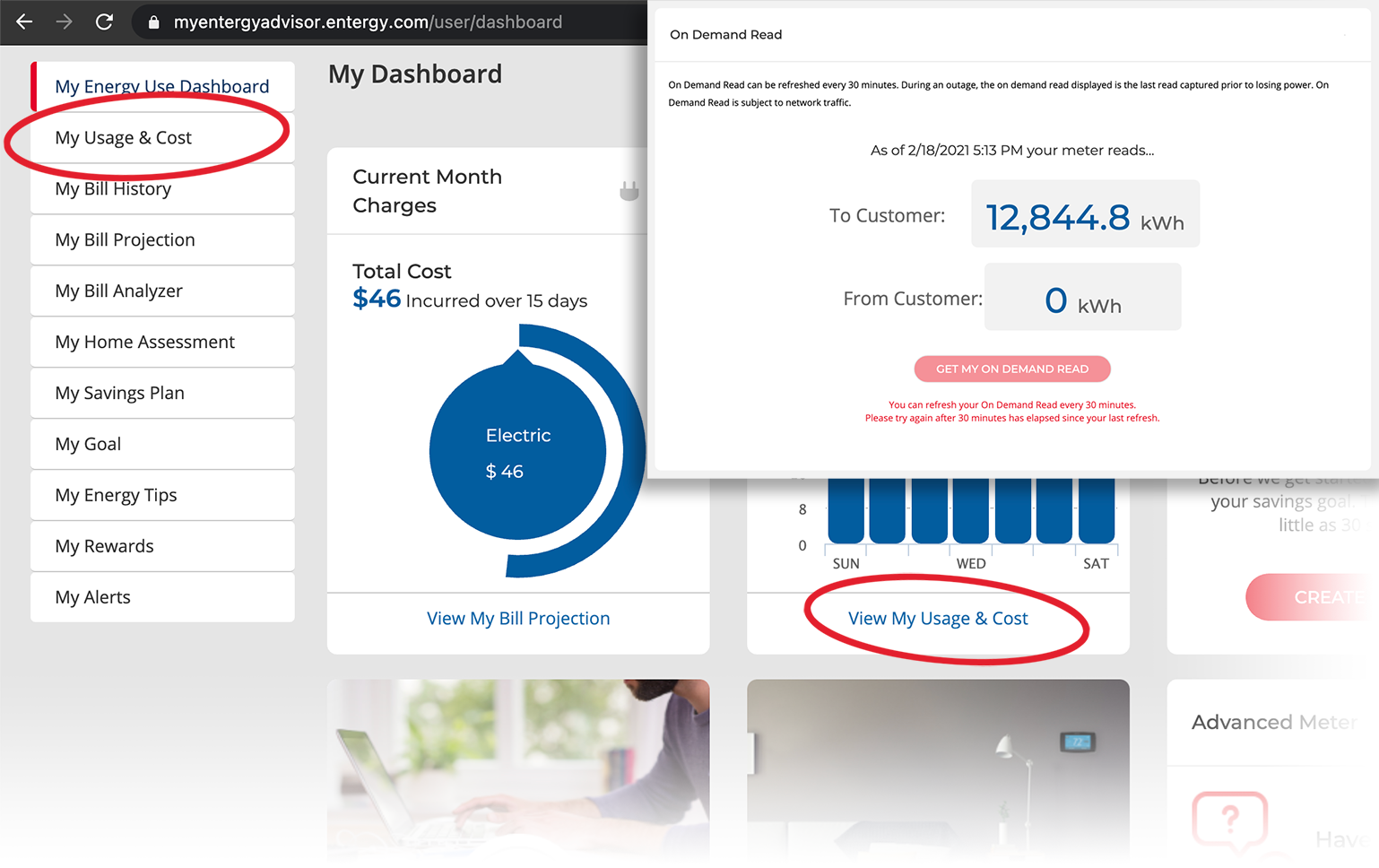 How to read your advanced meter - Entergy